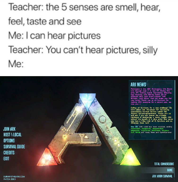 The theme for ark will echo threw your entire life till you're dead | Scrolller