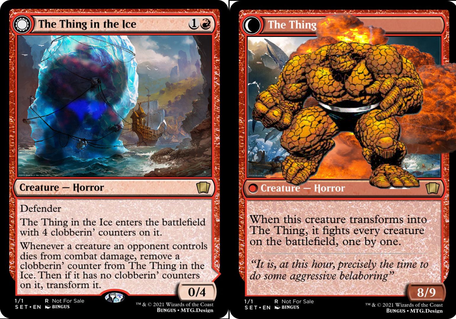 The Thing in The Ice | Scrolller