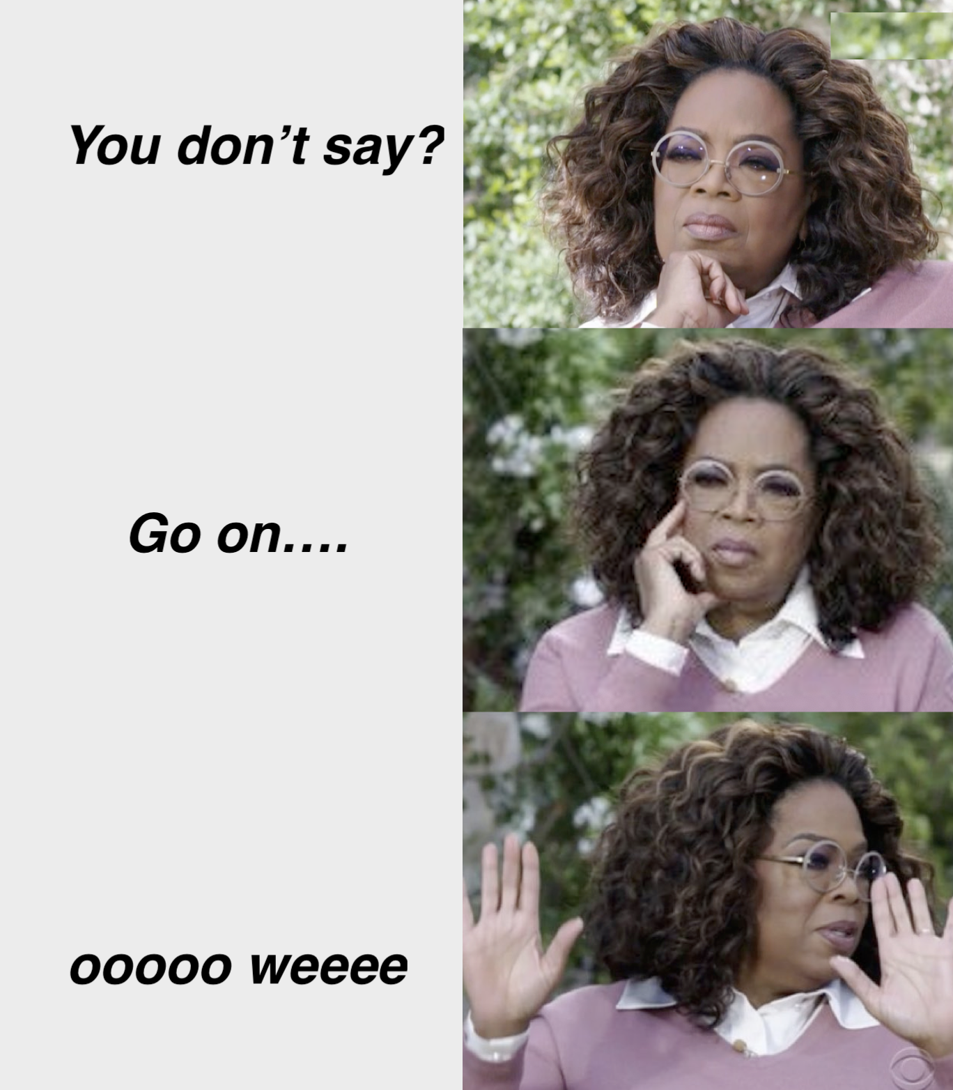 The three faces of Oprah | Scrolller