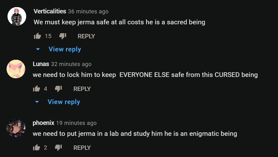 The three sides of the Jerma985 fanbase | Scrolller