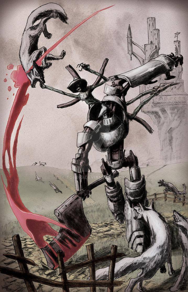 The Tin Man and Scarecrow :) art by me | Scrolller