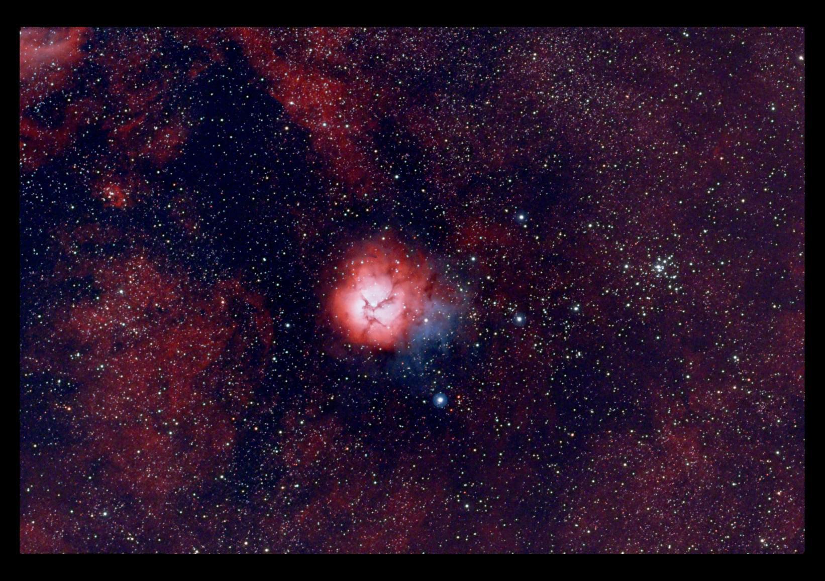 The Trifid Nebula aka M20 | Scrolller