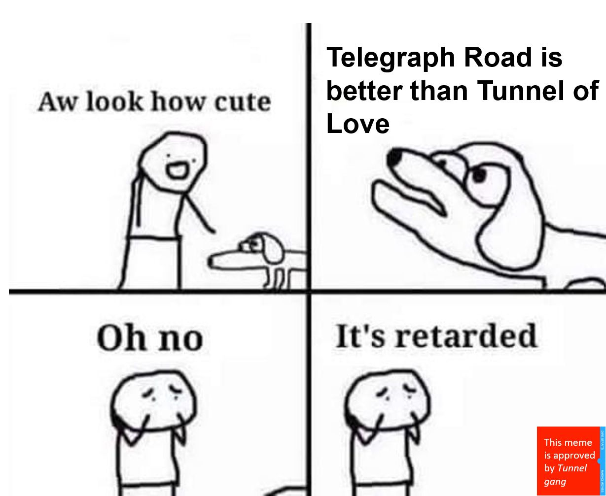 The Tunnel of Love gang strikes back | Scrolller