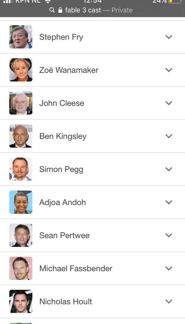 The voice cast for Fable 3 was absolutely STACKED | Scrolller