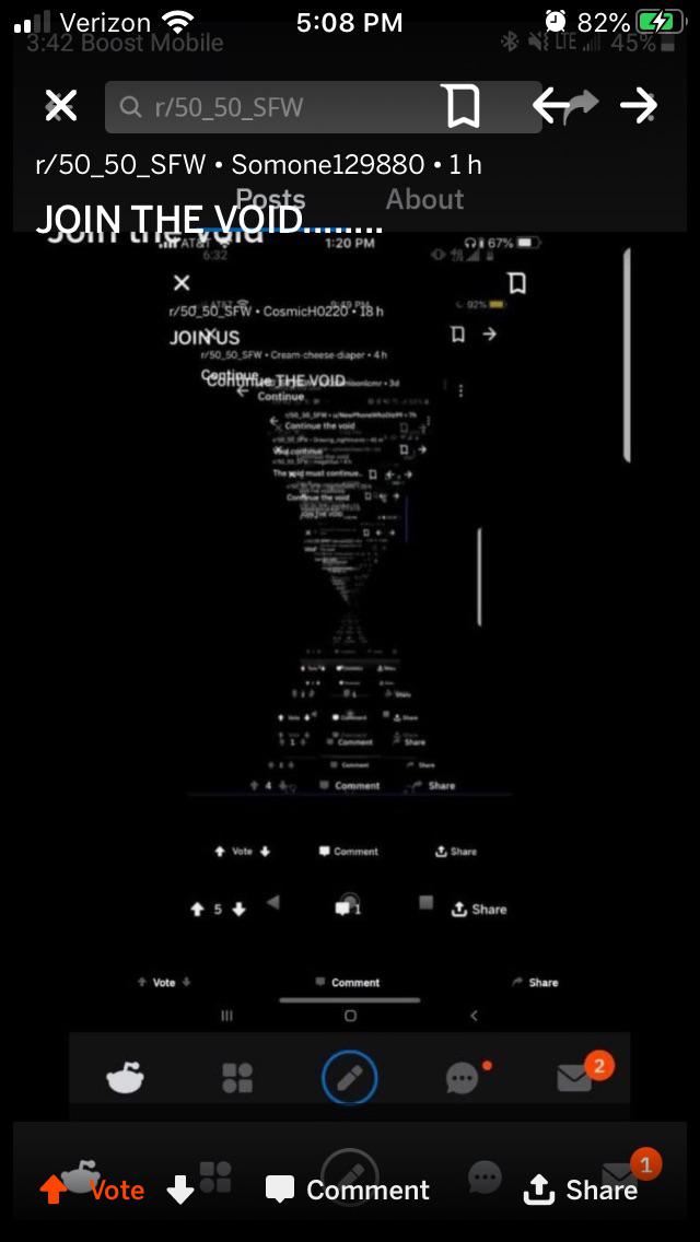 THE VOID. JOIN IT | Scrolller