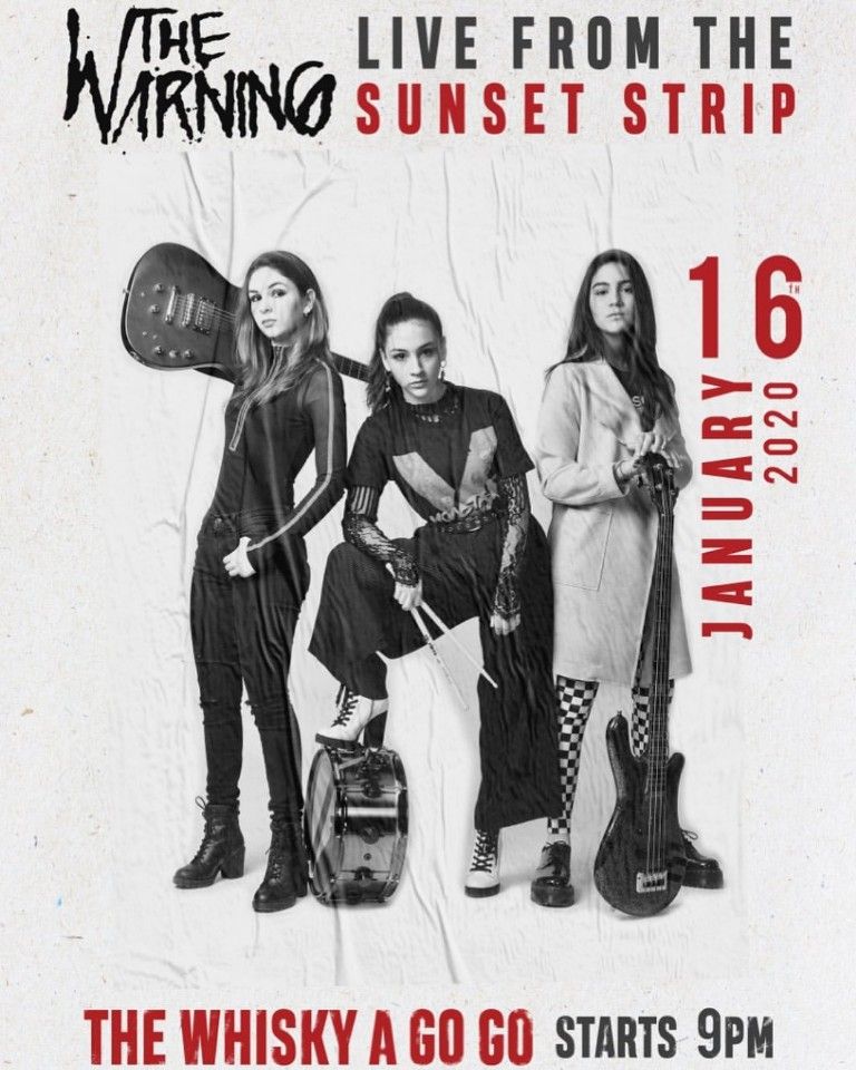 The Warning to perform at the legendary Whisky a Go Go for the third year in a row! | Scrolller