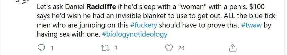 The worth of a woman is determined by her sexual desirability amirite fellow “feminists ...