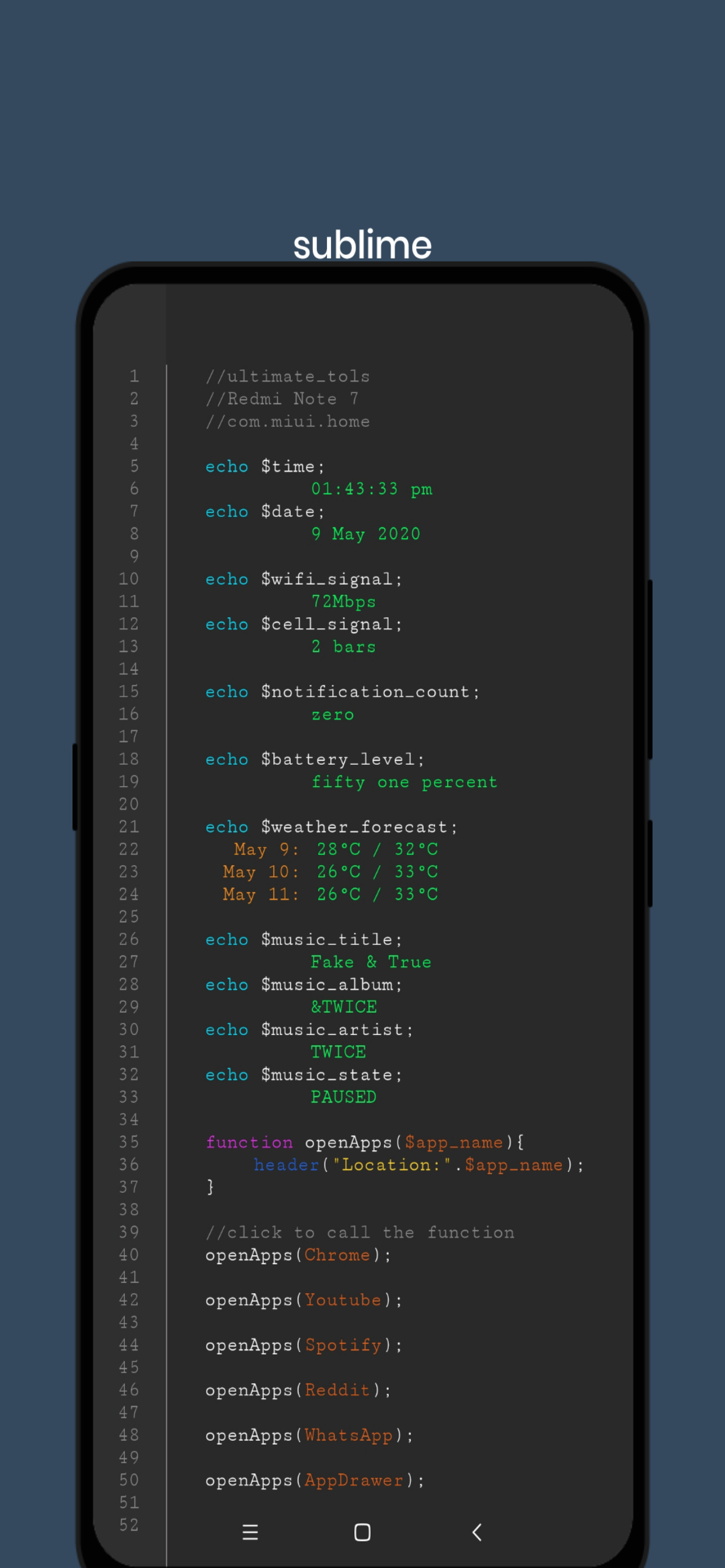 [THEME][OC] sublime | Scrolller