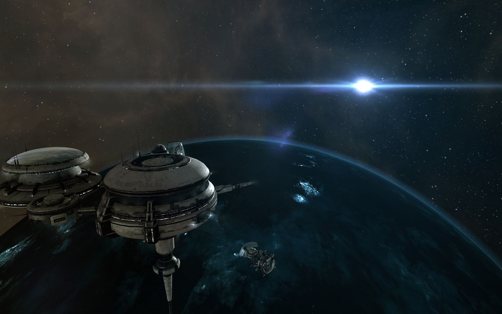 Thera's double stations have a pretty great view | Scrolller