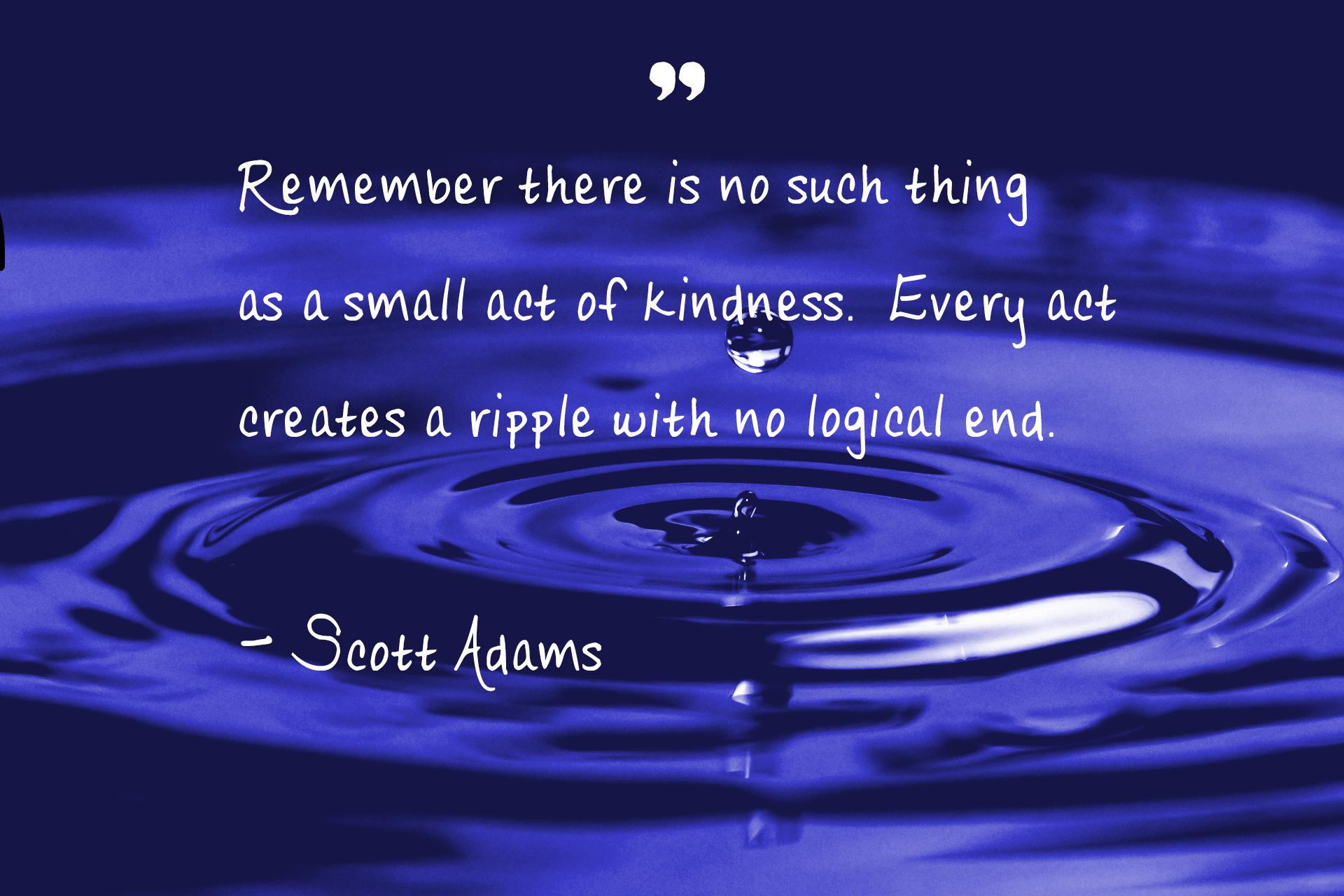 There are no small acts of kindness | Scrolller