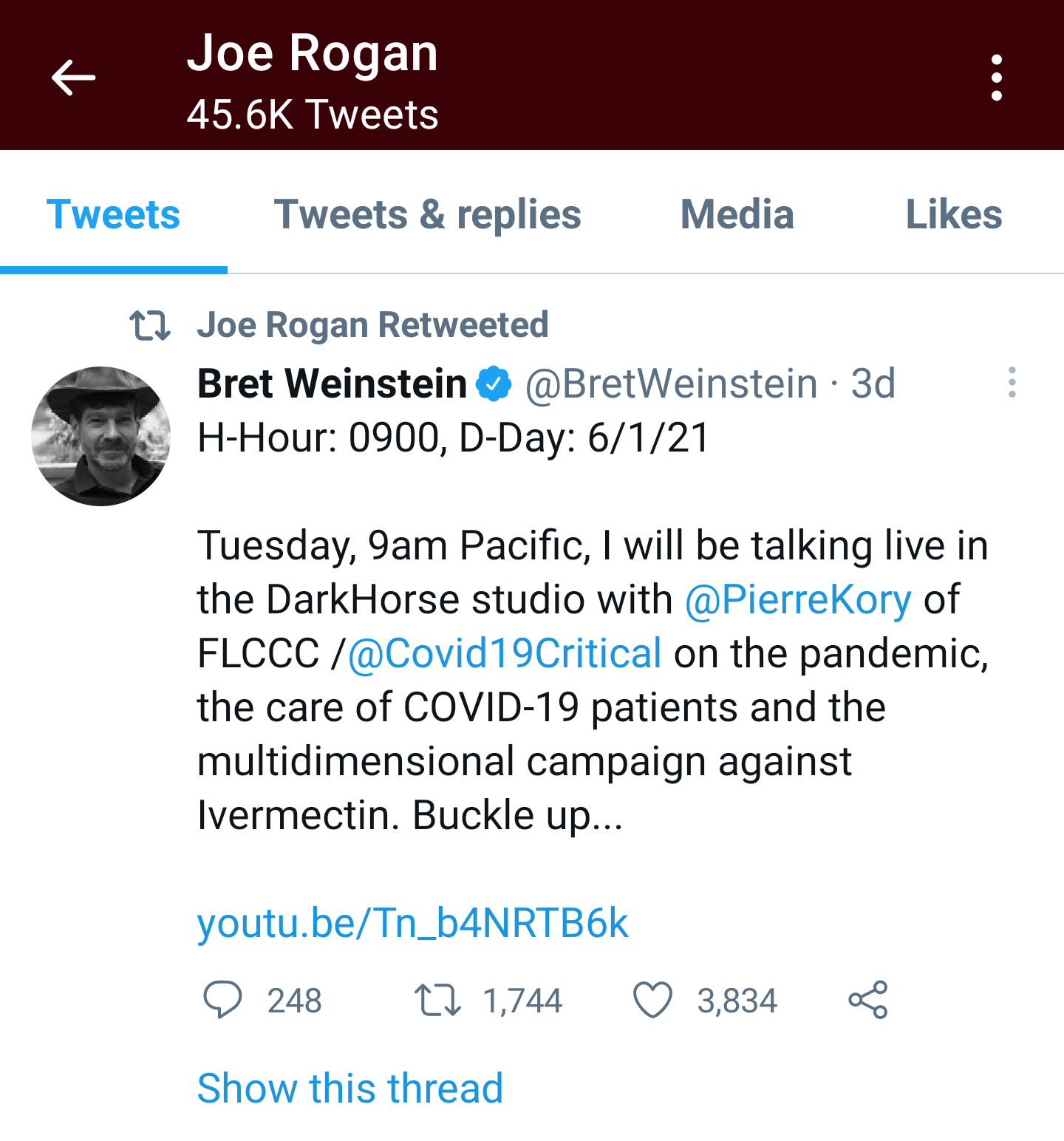 There has been a lot of speculation if Joe Rogan knows/if he might help ... There has been a lot of speculation if Joe Rogan knows/if he might help ...