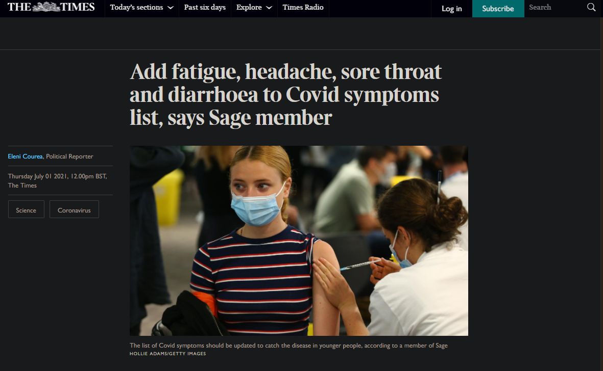 There Is No Fatigue, Headache, Sore Throat and Diarrhoea in Ba Sing UK | Scrolller