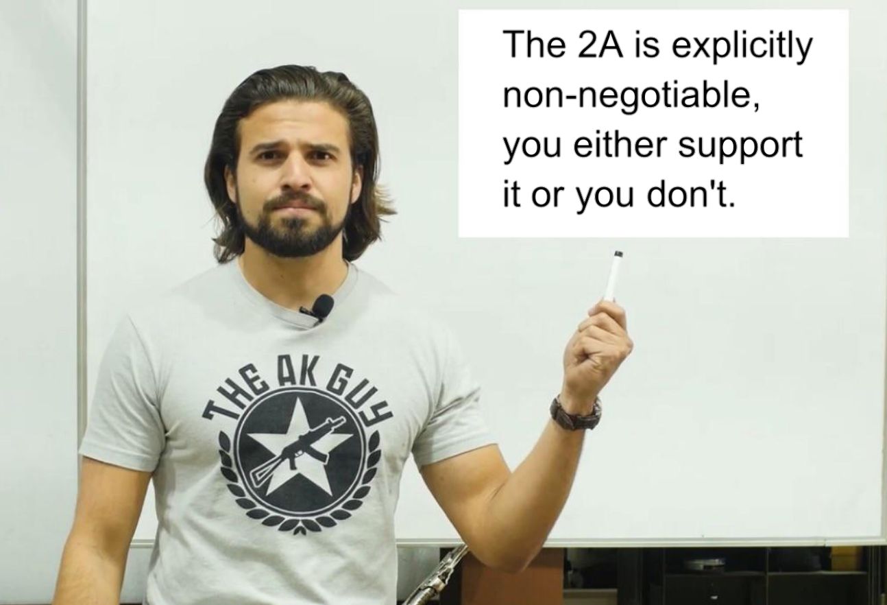 There is no middle ground. We've compromised far too much. | Scrolller