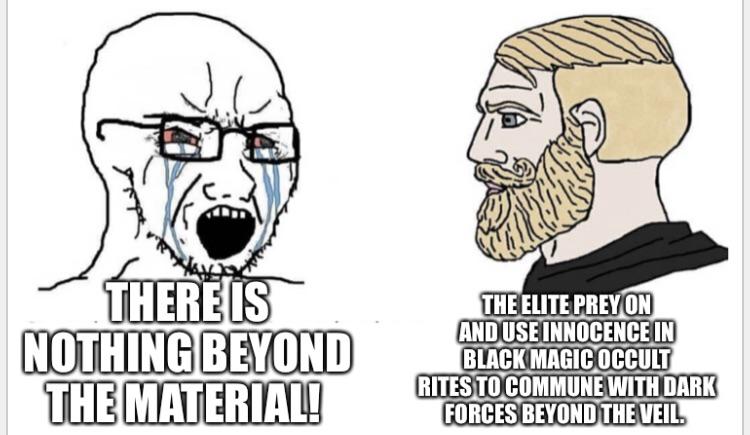 There is nothing beyond the material!!!! | Scrolller