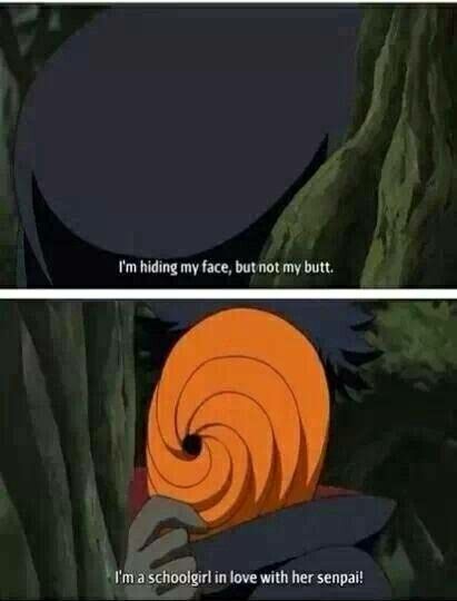 There's no way that Obito was posing as tobi lol | Scrolller