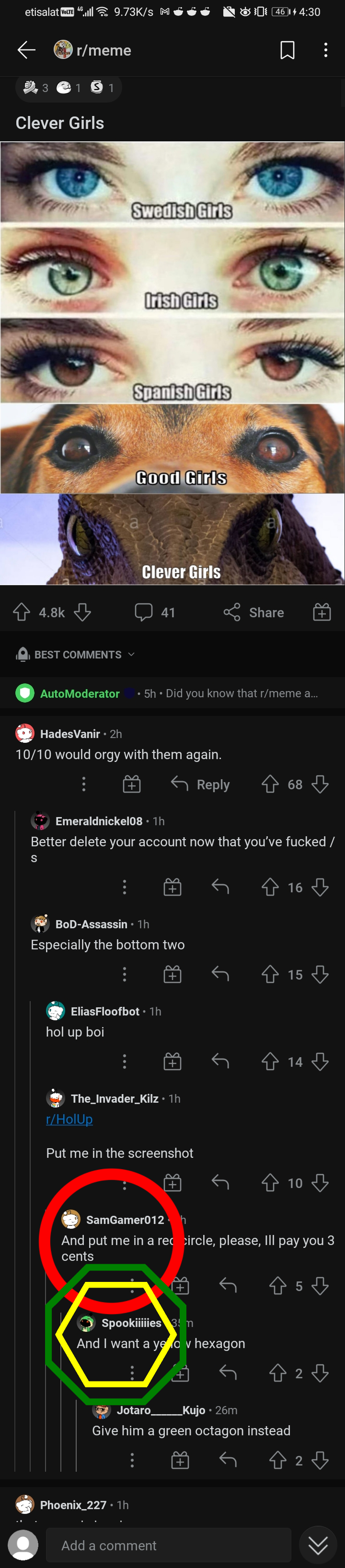 They asked for those shapes | Scrolller