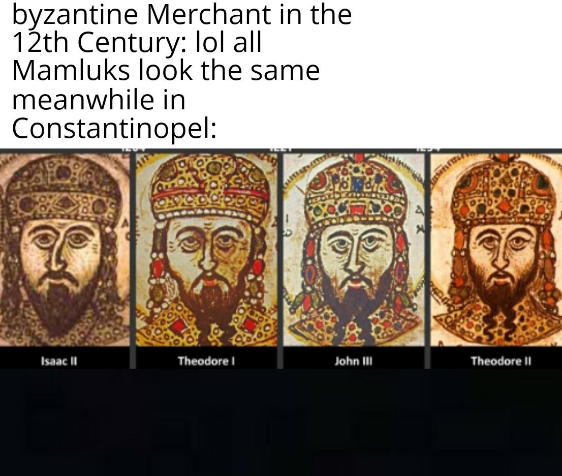 They literally look like portrets of the same person | Scrolller