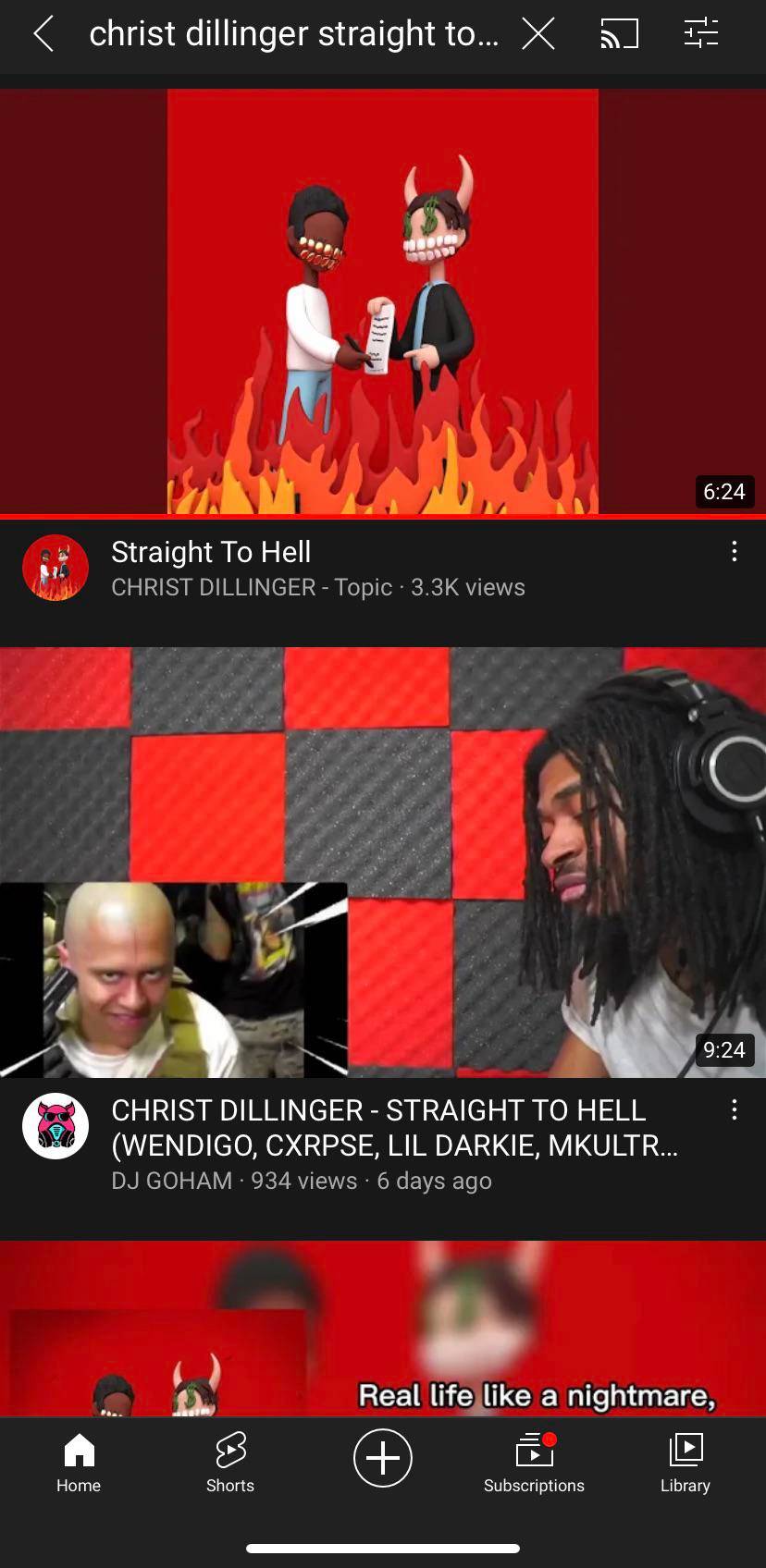 They shadow banned the straight to hell video and it doesn’t even show up when you search it ...
