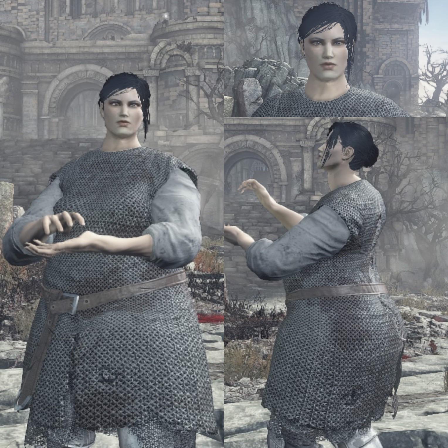 Thicc Souls - My character Belina, the sturdy | Scrolller