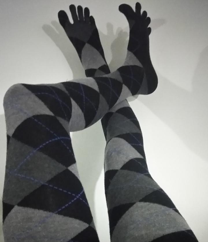 Thick Argyle Toe Tights for Thicc(ish) Thighs | Scrolller