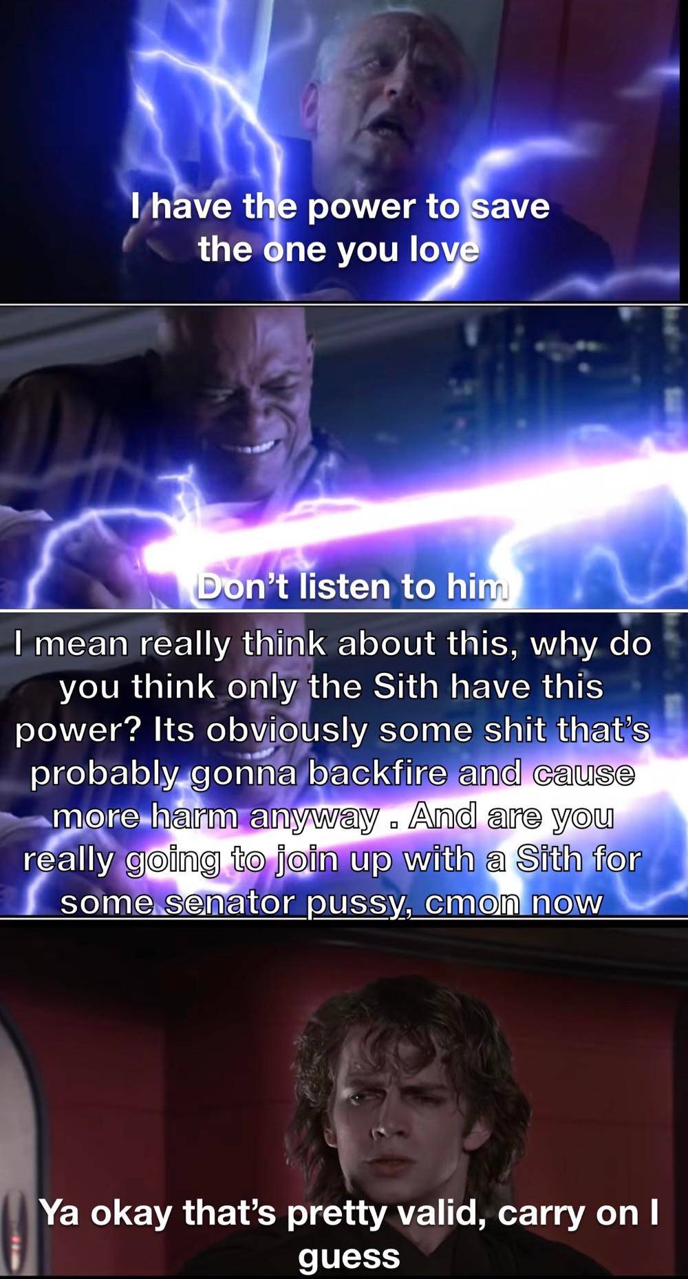 Think Anakin think | Scrolller