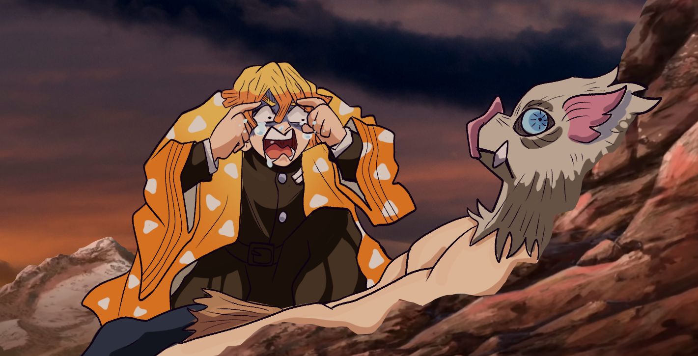 Think Inosuke, Think! (Art edit by me) | Scrolller