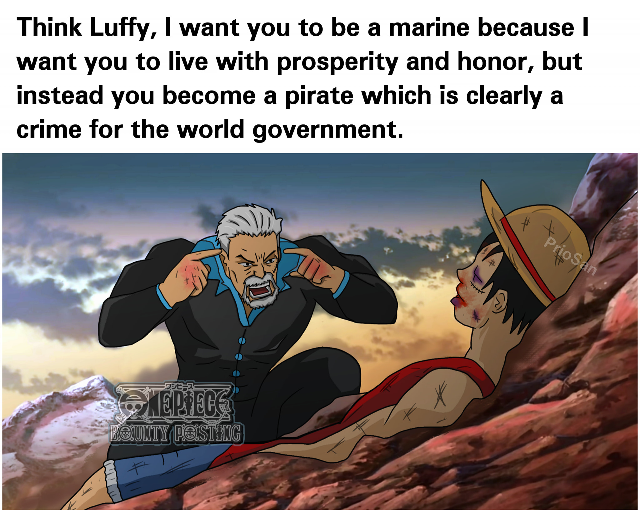 Think Luffy Think! | Scrolller