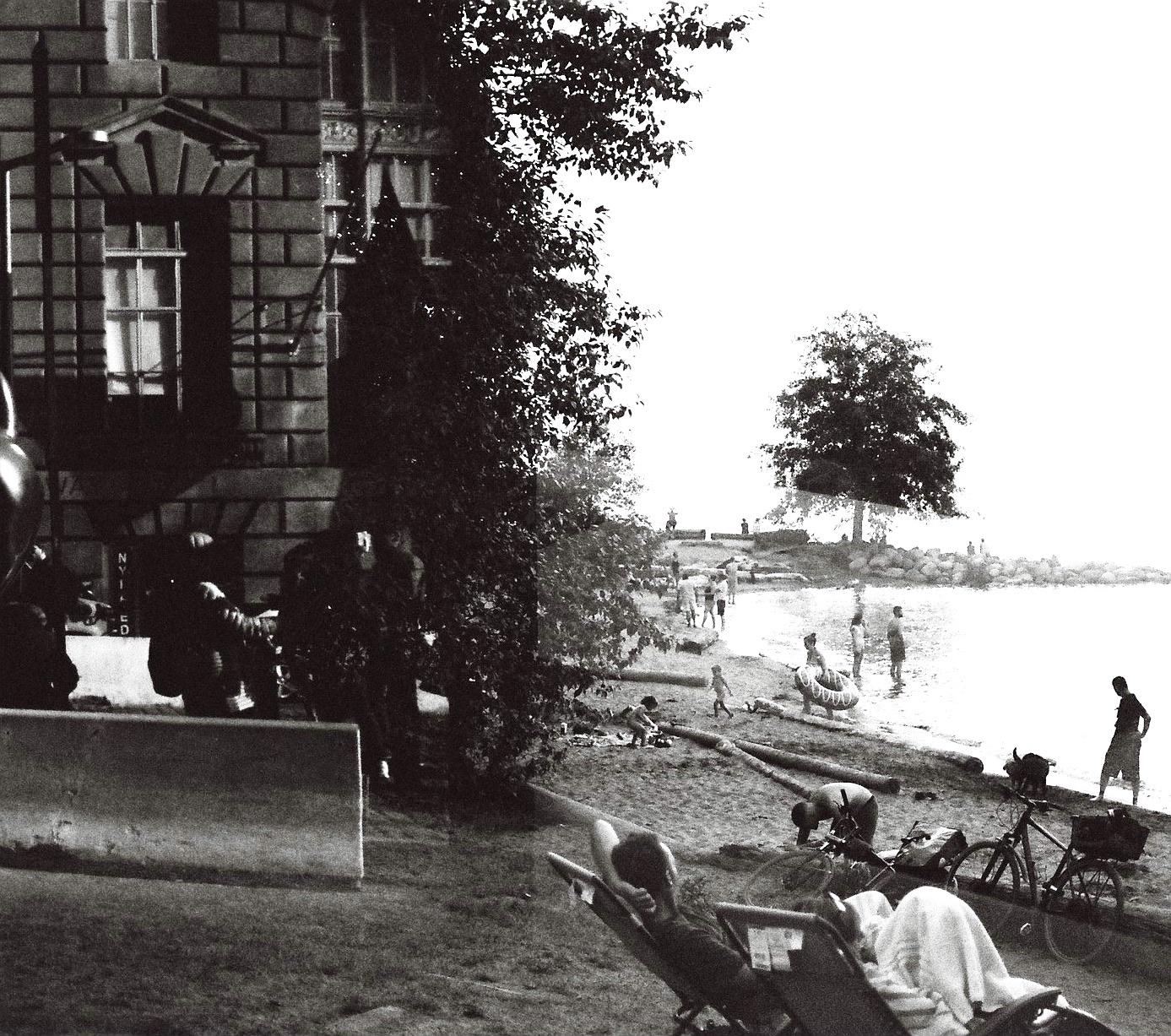 This accidental double exposure brought the city to the beach! | Scrolller