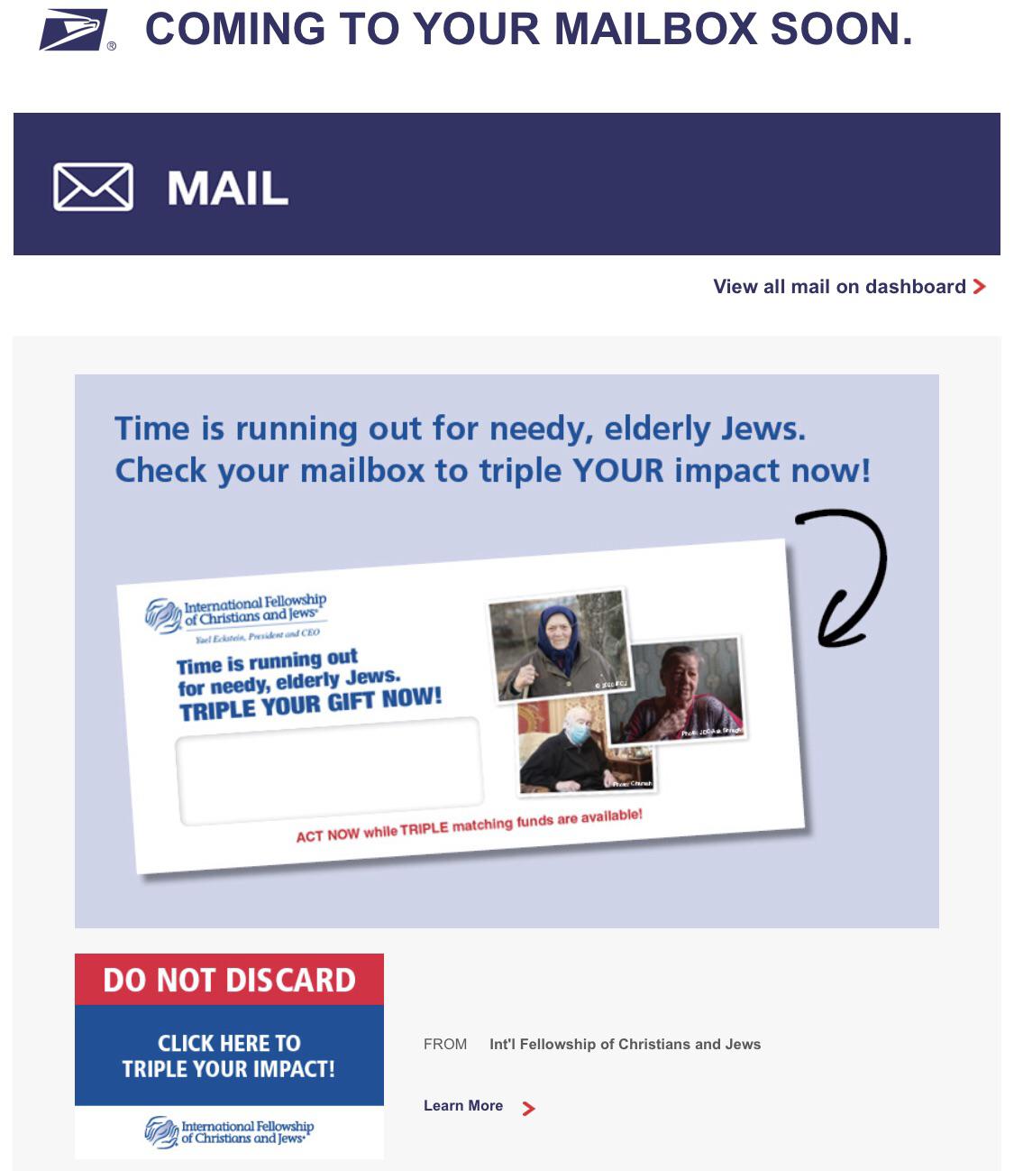 This ad from USPS is very questionable | Scrolller