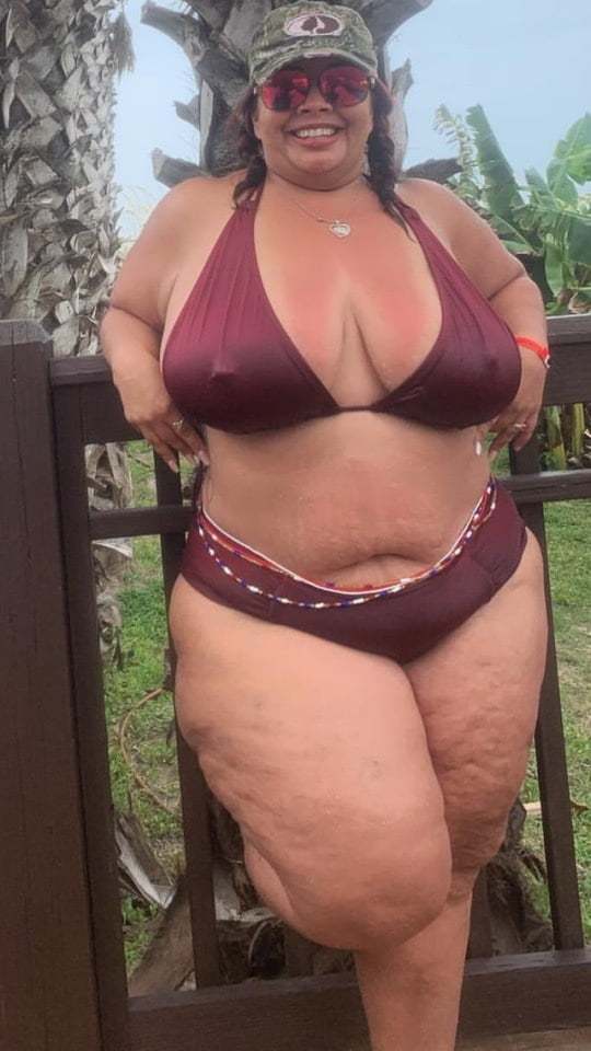 Discover more like Bbwbikinis: This BBW doesn't mind showing off her cellulite in her bikini and ...