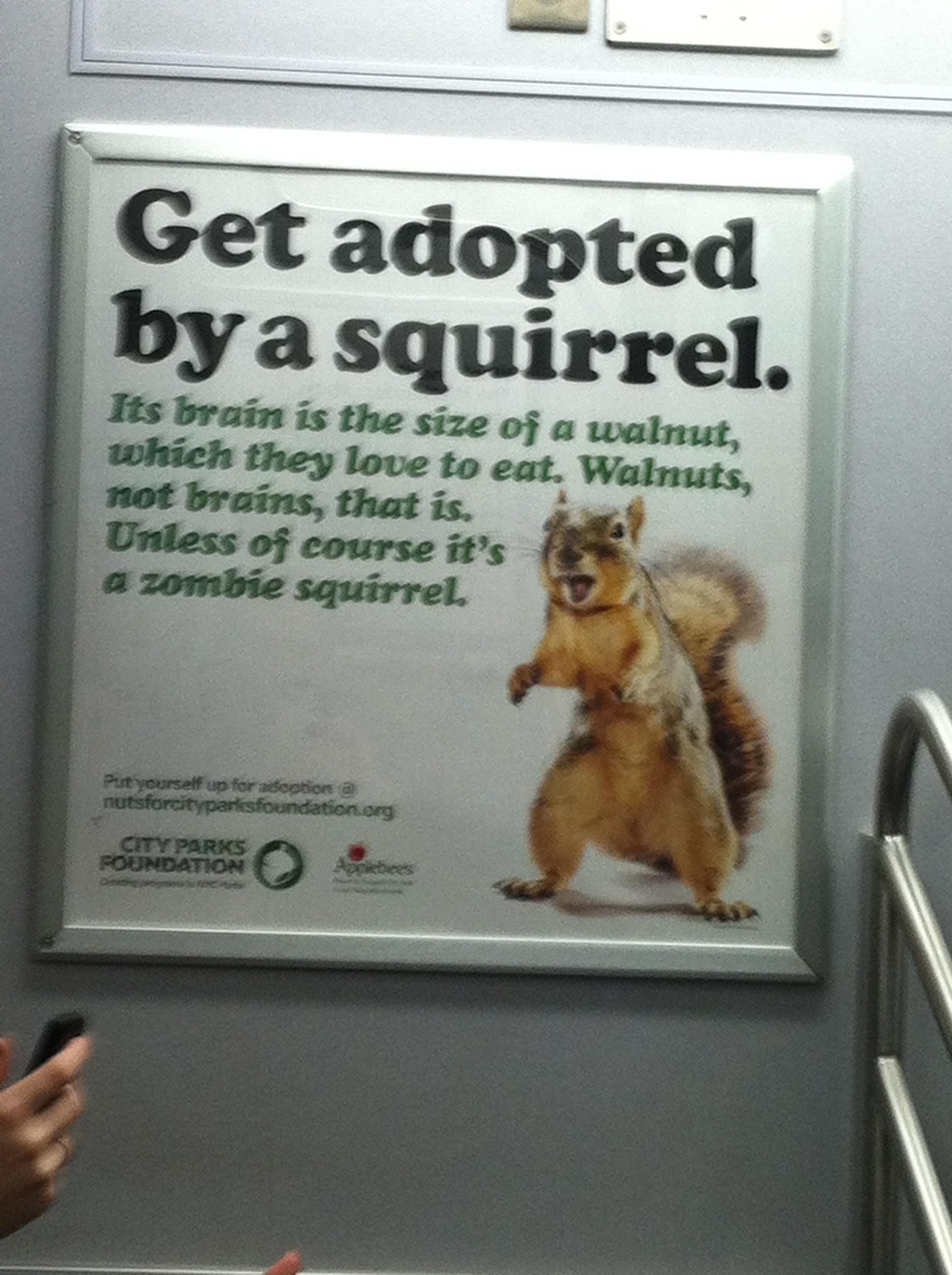 This bonkers NYC subway ad | Scrolller