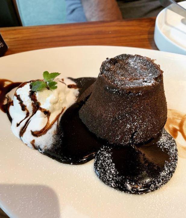 This choco lava cake with vanilla ice cream is pure bliss | Scrolller