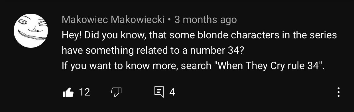 This cursed comment | Scrolller