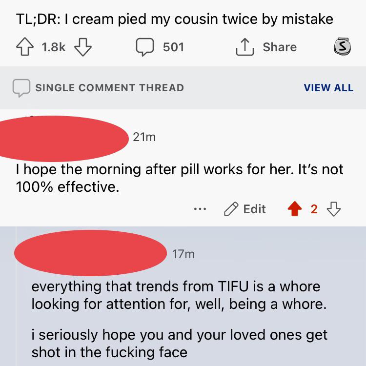 This disturbing comments section | Scrolller