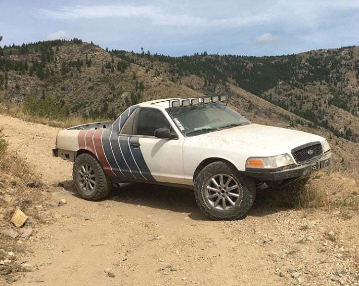 Off Road Crown Vic Ute. | Scrolller