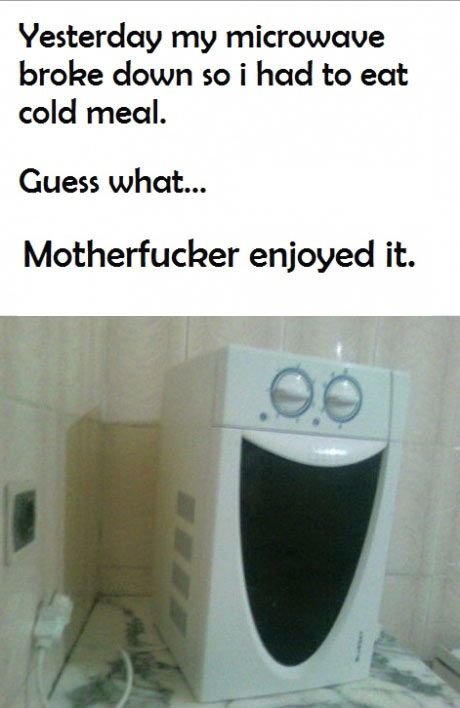 This evil microwave | Scrolller
