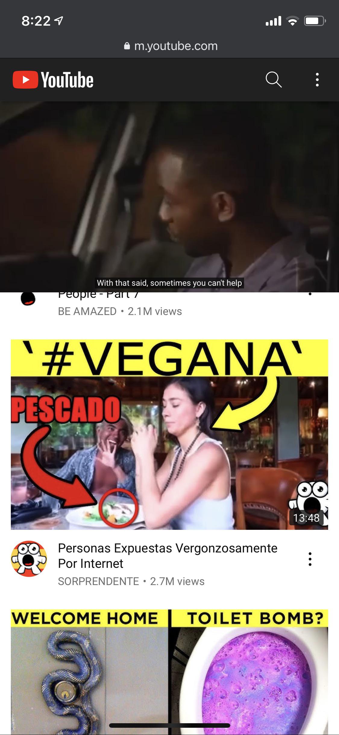 This fake channel blatantly ripping off be amazed | Scrolller