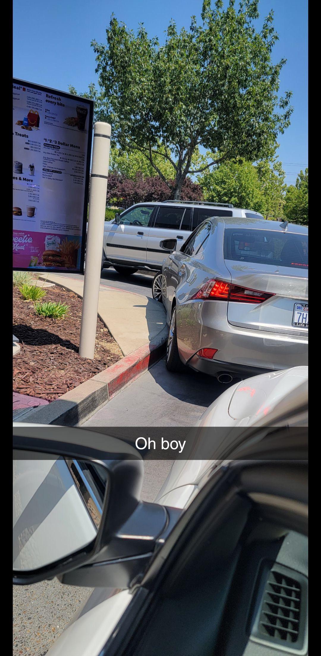 This guy in the drive thru | Scrolller