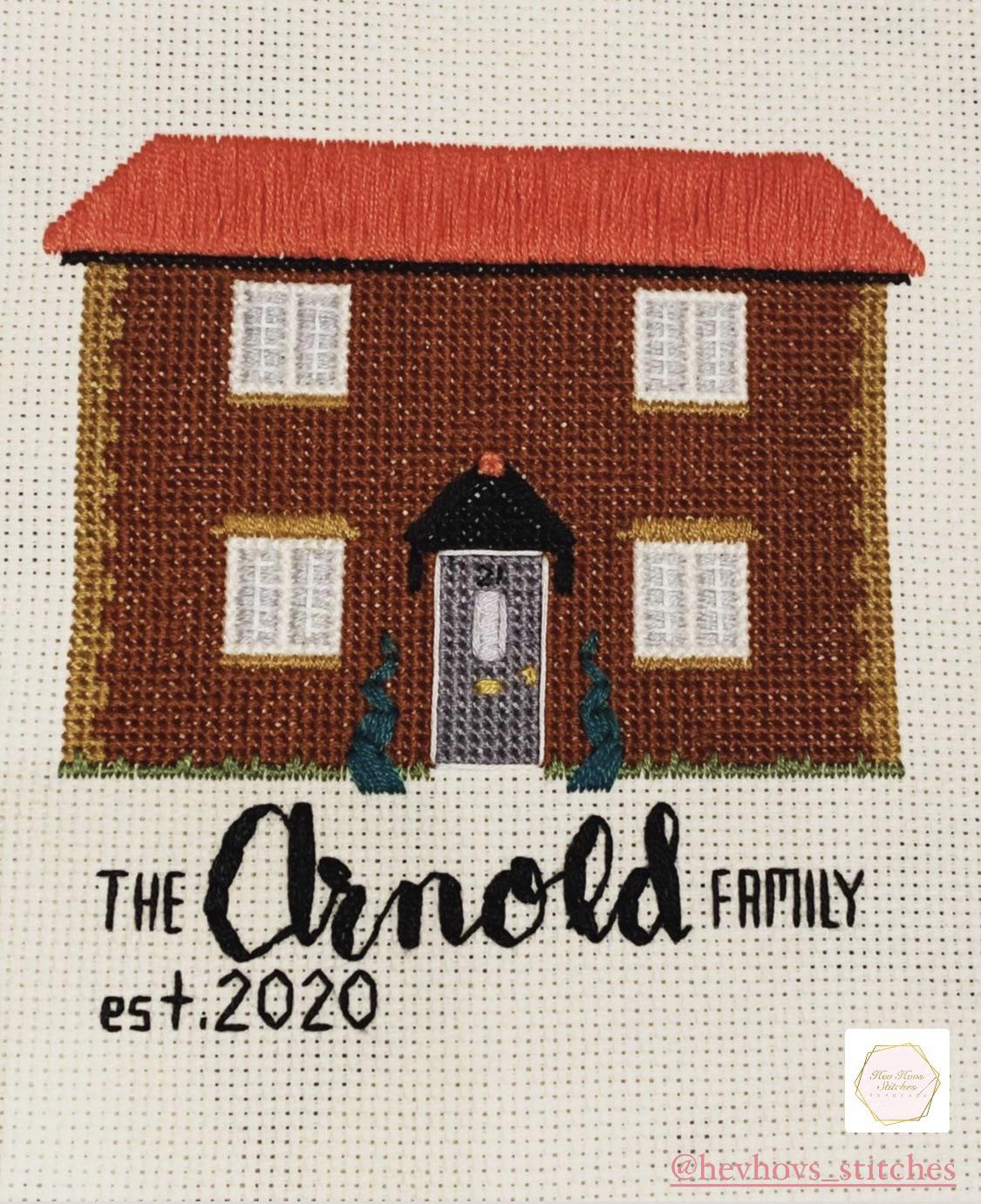 This has got to be my favourite completed piece of 2020! ️🏠 This commission was a huge labour of ...