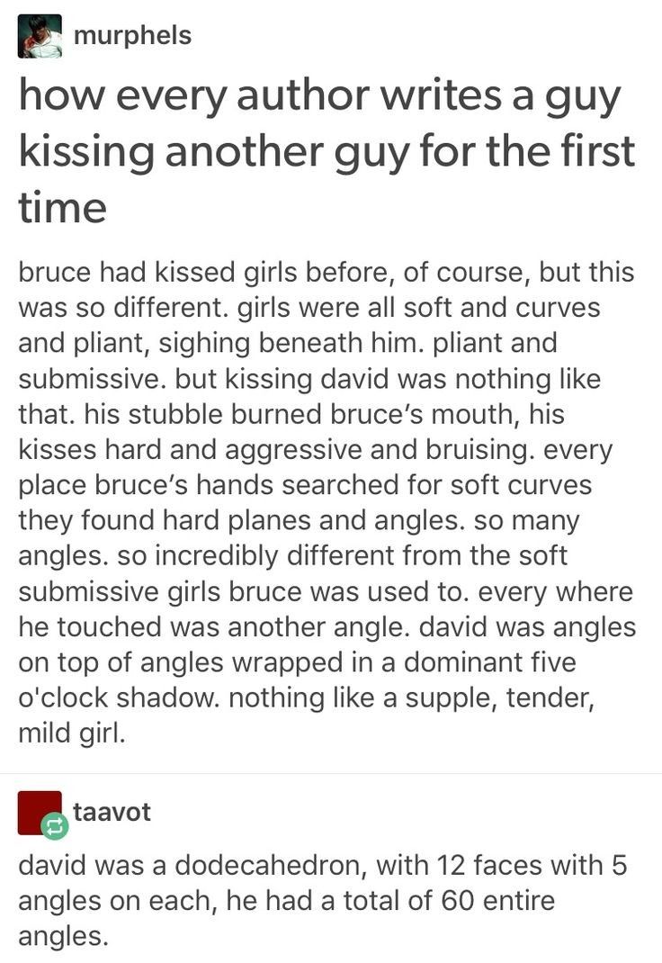 This is men writing men but still funny | Scrolller