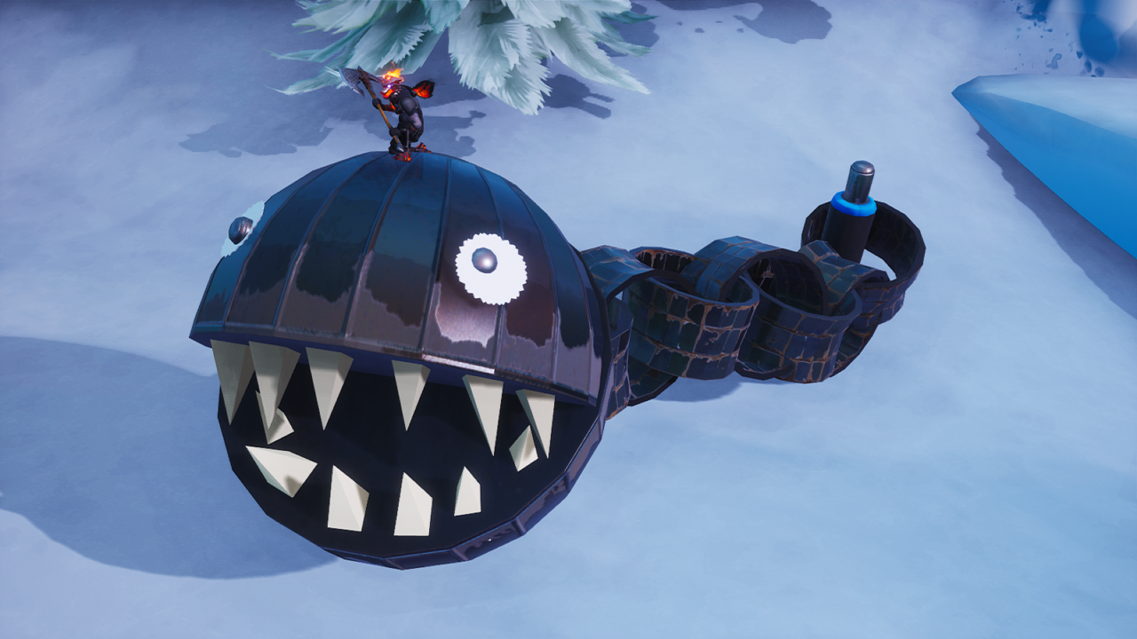 This is my pet Chain Chomp. | Scrolller