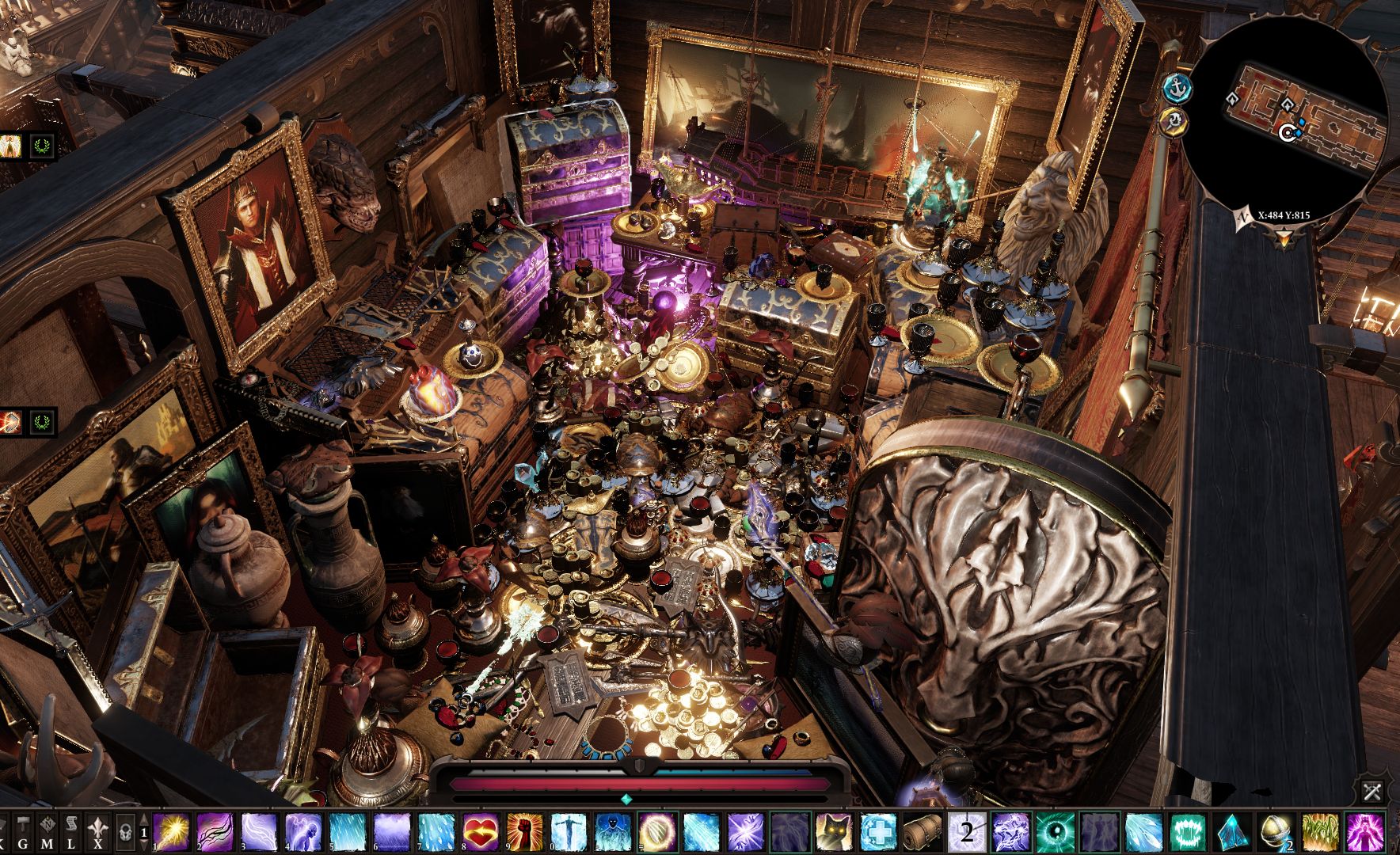 This is my treasure room - Pretty sure I got almost every gold fork in there... | Scrolller