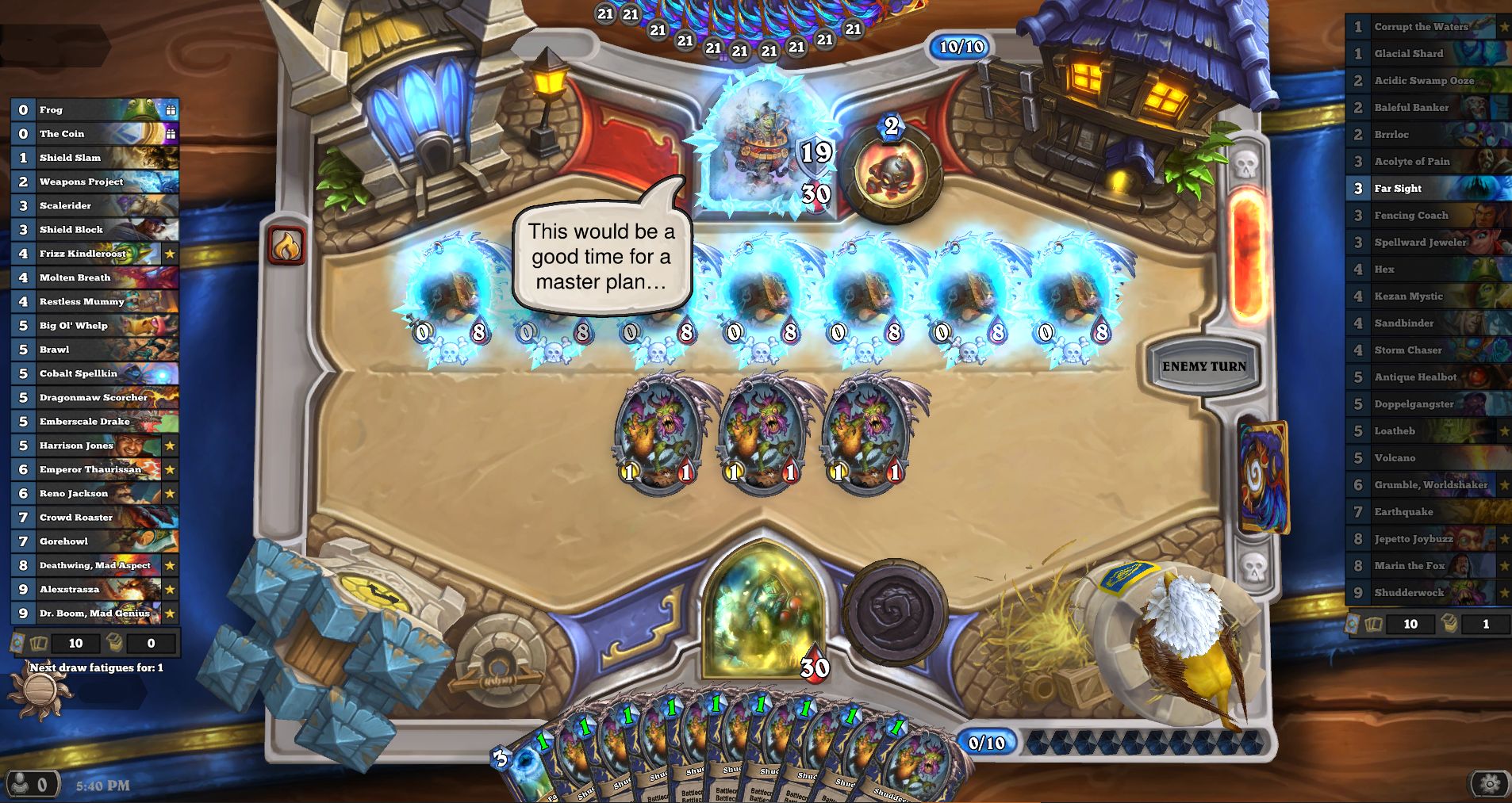 This lockout Shudderwock Shaman deck is just wrong. | Scrolller