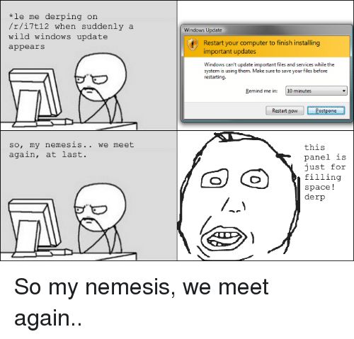 this panel is just for filling space! derp | Scrolller