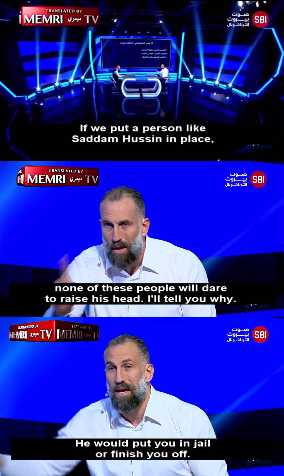 This proves that Saddam was a brave man | Scrolller