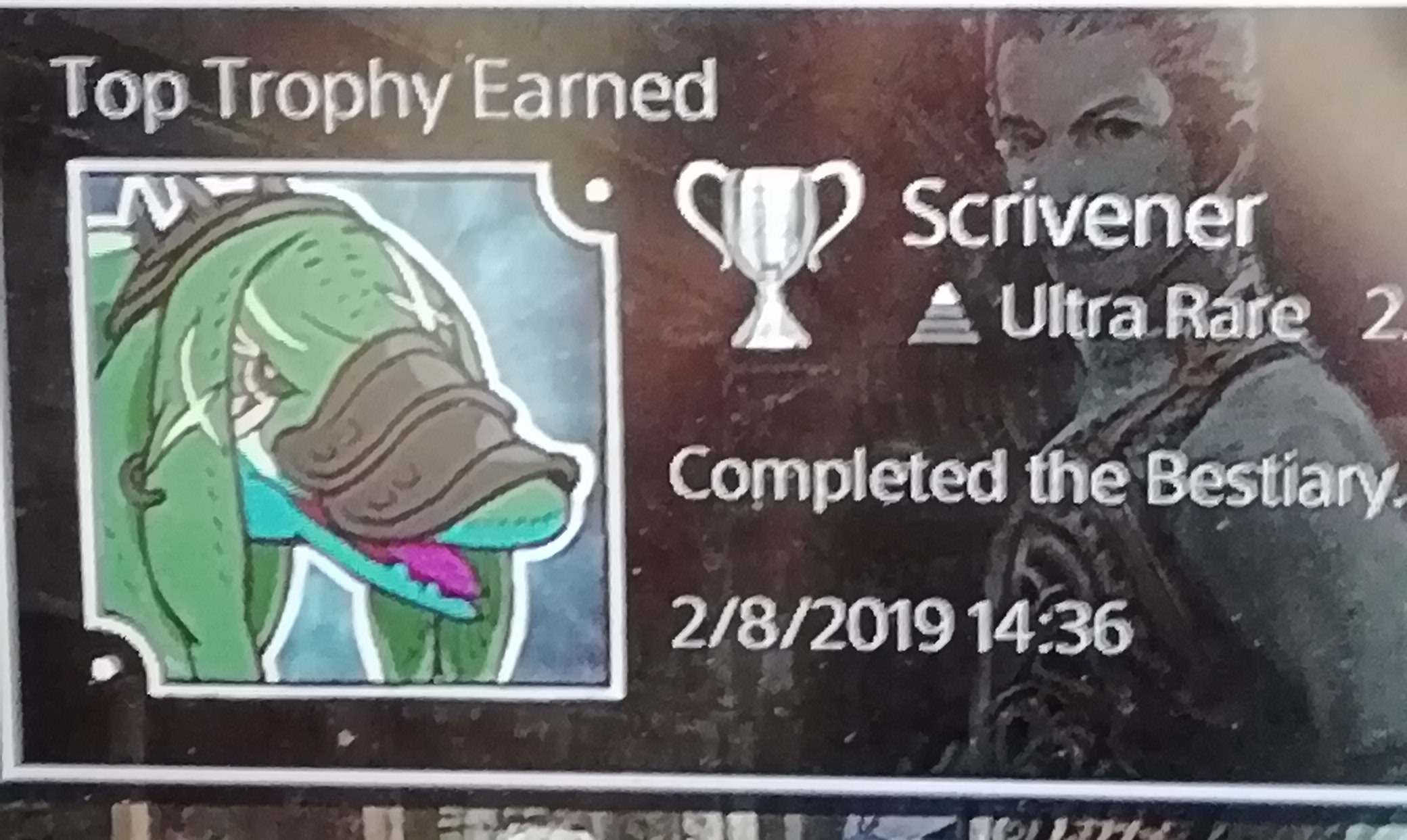 This trophy took me a while but finally. | Scrolller