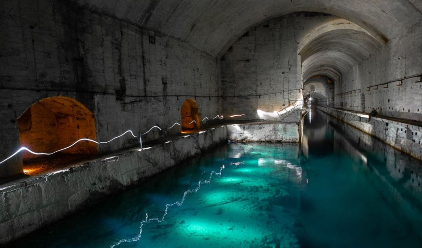 This Underground Submarine Base In Albania | Scrolller