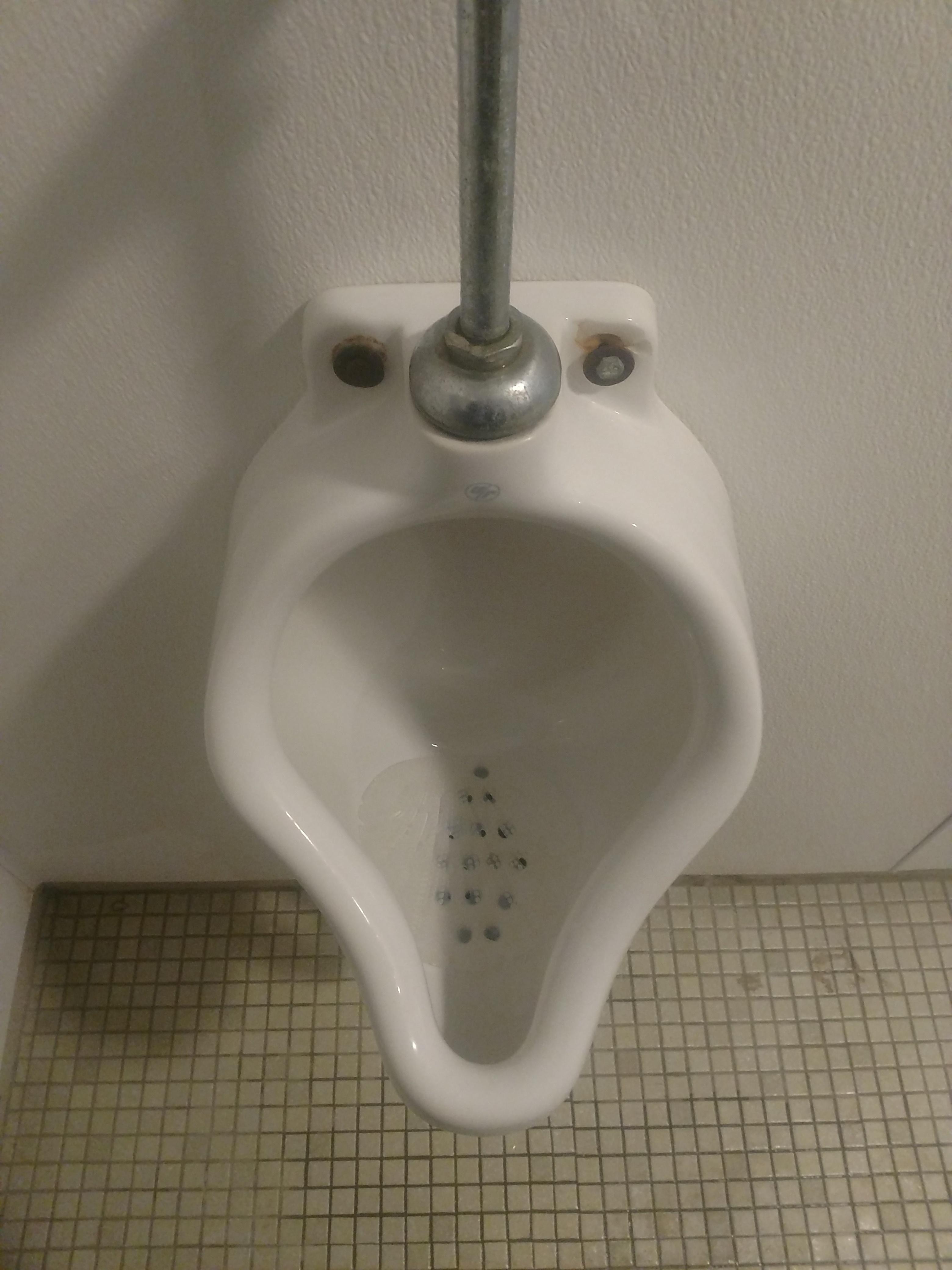 This urinal was a little excited | Scrolller