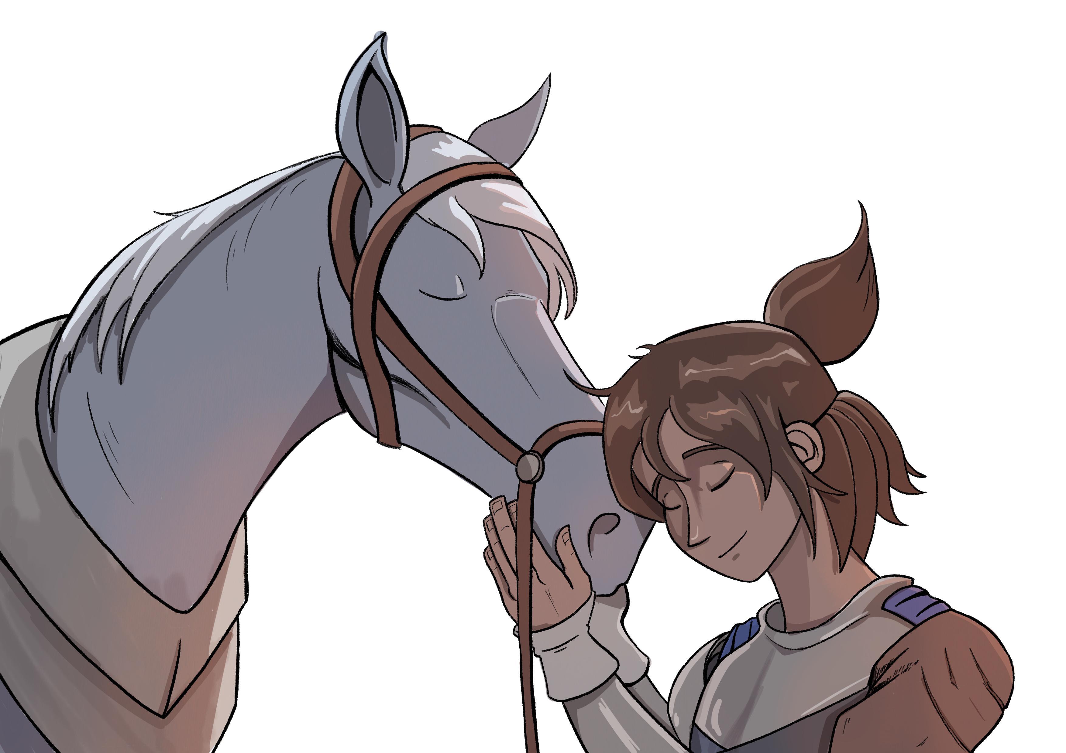 This was really touching (fanart by me, aoq_art) | Scrolller