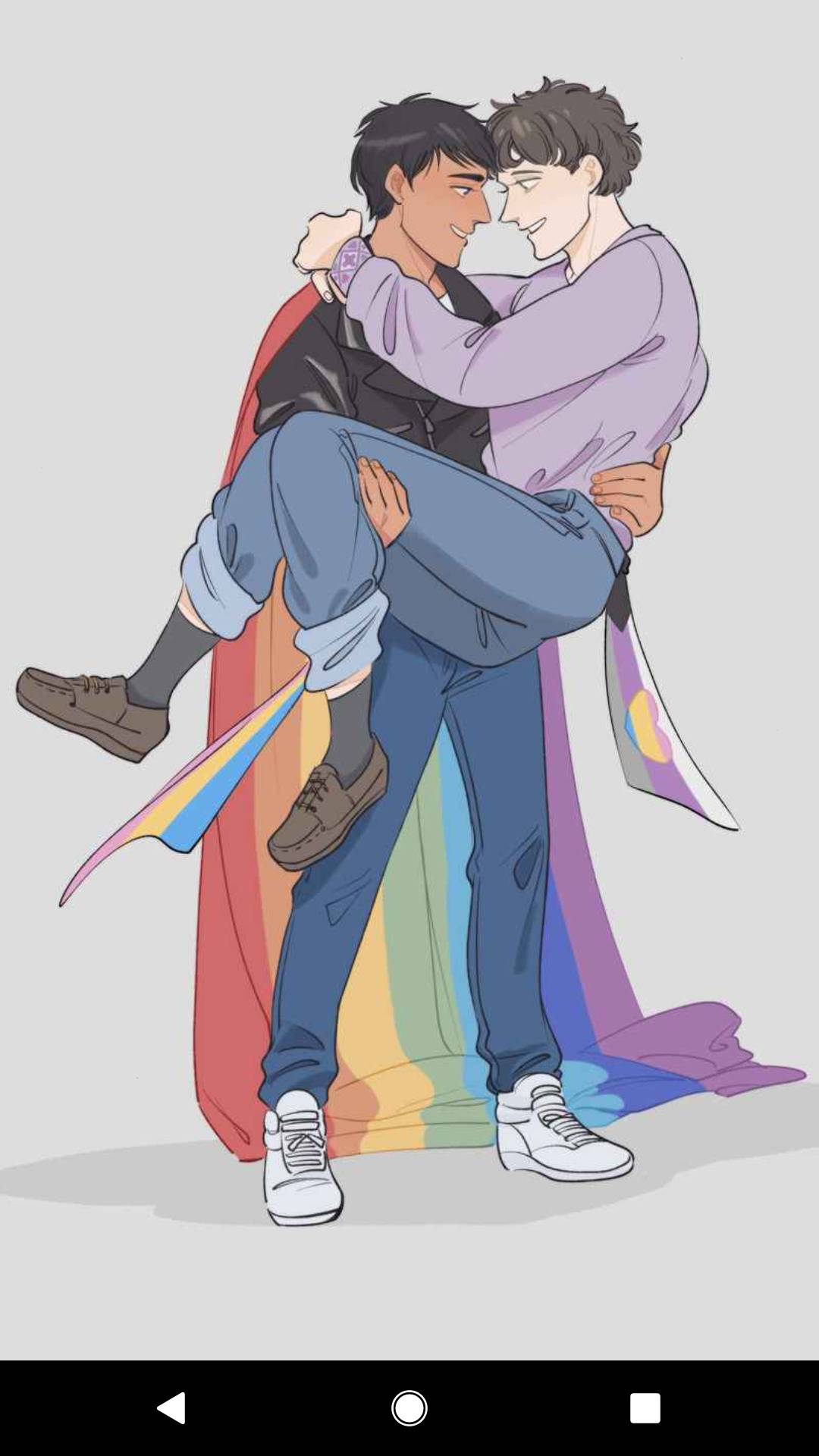 This webcomic called "Novae" by Kaiju has pan + demi representation !! 🥺💗 | Scrolller